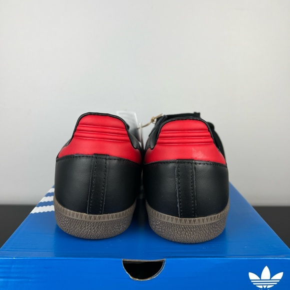 adidas | Shoes | Adidas Original Samba Team Manchester United Black Red ...